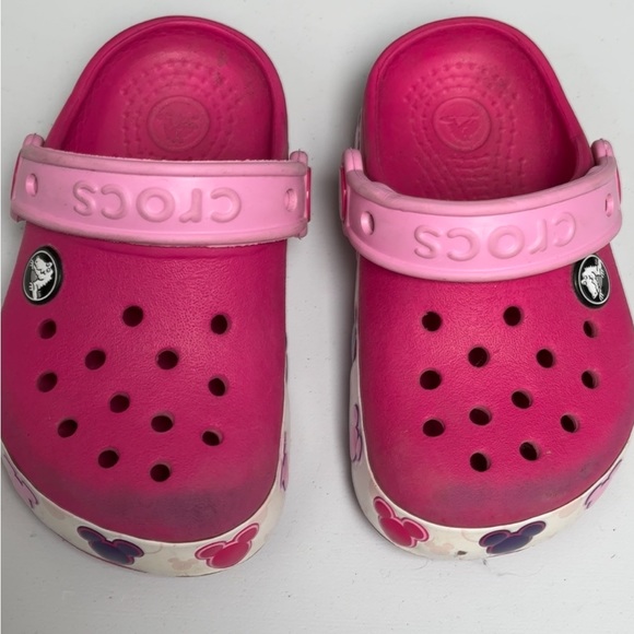 CROCS | Shoes | Crocs Child Disney Pink Minnie Mouse Clogs | Poshmark